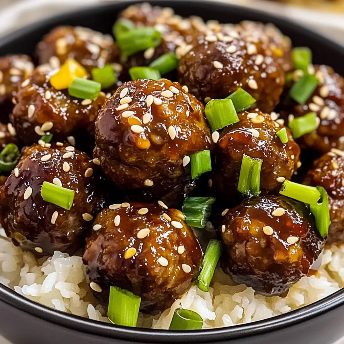 Irresistible Korean Bulgogi Meatballs: Juicy Flavor Bombs